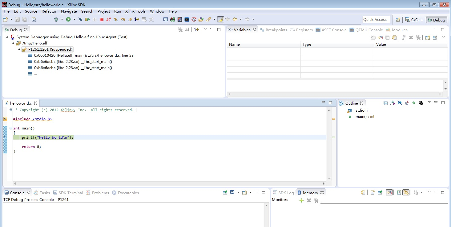 Xilinx Zynq ZC-702 开发（02）—— 通过 Xilinx SDK 调试 Linux_xilinx gdb system debugger-CSDN博客