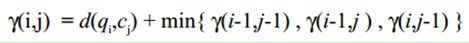 DTW算法原理及举例matlab实现_dtw距离图matlab-CSDN博客
