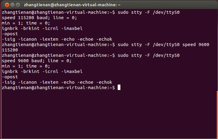 Linux 串口参数配置及恢复默认值_stty恢复串口默认设置-CSDN博客