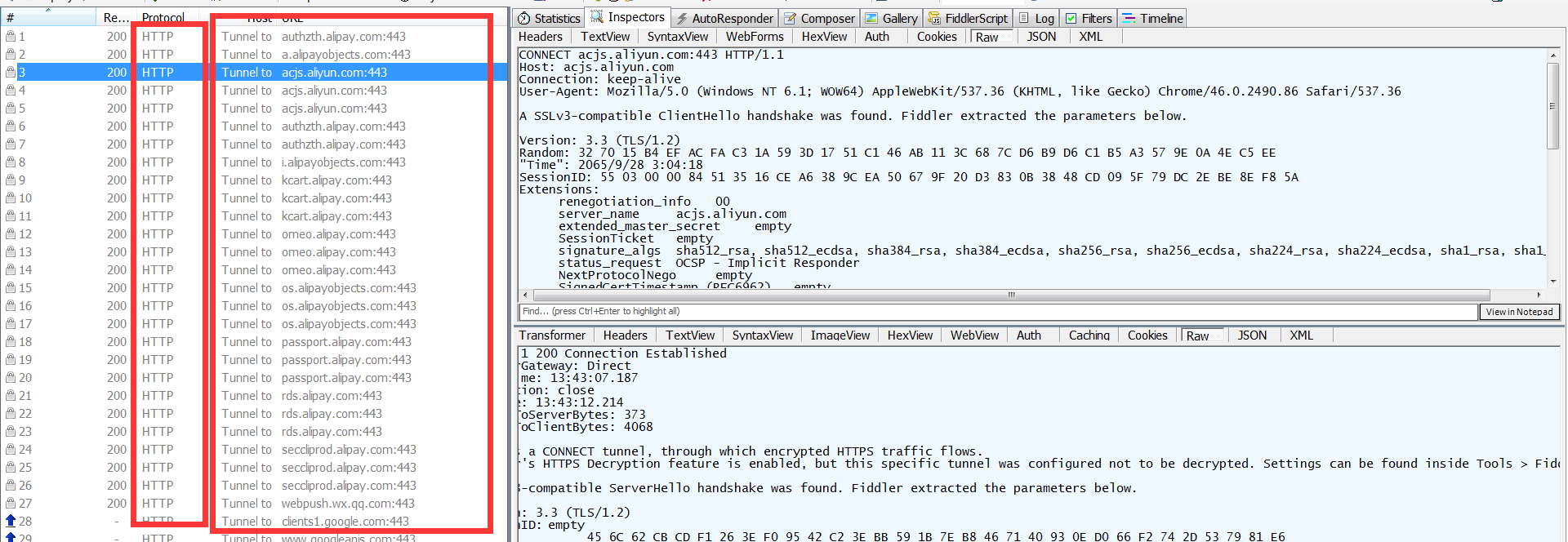 fiddler pc https 抓包_a sslv3-compatible clienthello handshake was found-CSDN博客