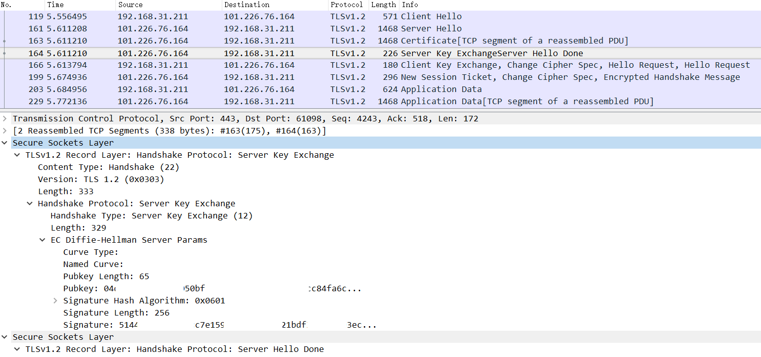 Wireshark抓包微信Web详细分析HTTPS通信中TLS/SSL工作原理_tsl双向认证过程 wireshark抓包-CSDN博客