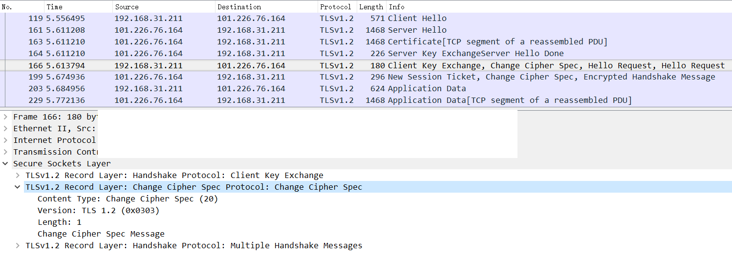 Wireshark抓包微信Web详细分析HTTPS通信中TLS/SSL工作原理_tsl双向认证过程 wireshark抓包-CSDN博客