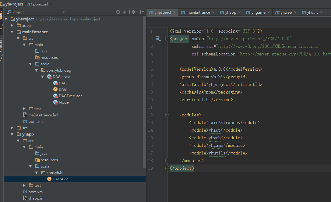 IntelliJ IDEA打开多个Maven的module且相互调用代码_ide不同模块直接怎么相互调用-CSDN博客