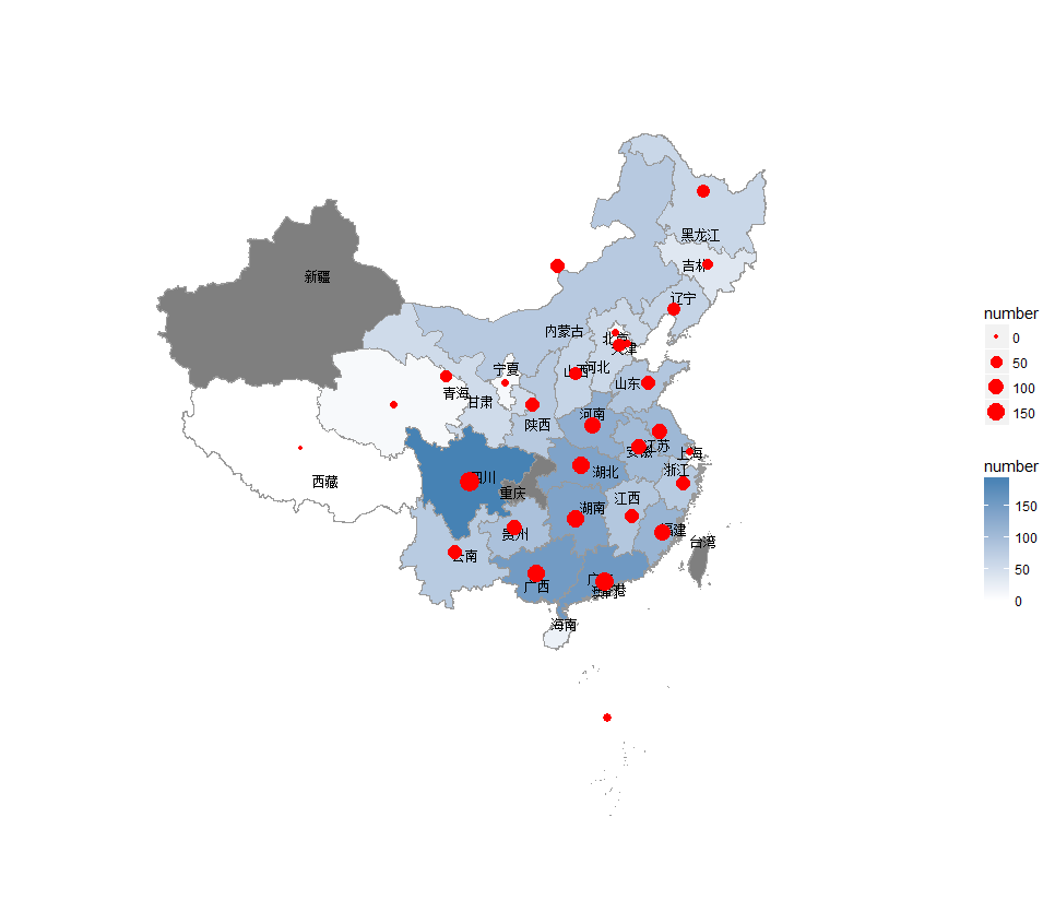 ggplot2画中地图_r语言中国地图标注取样点-CSDN博客