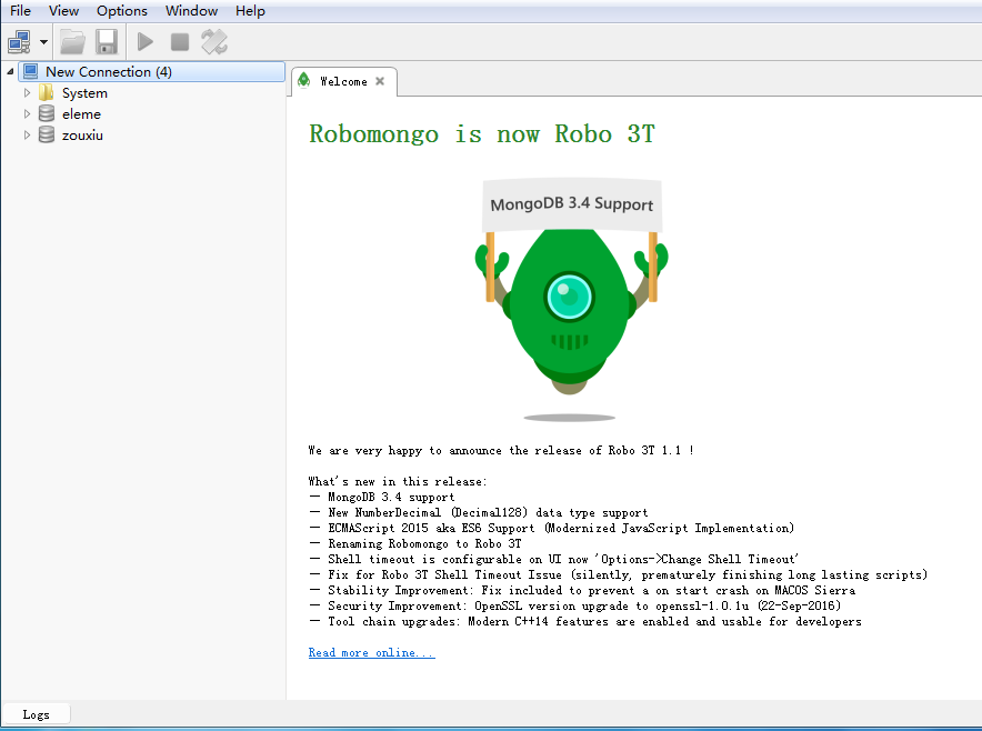 mongoDB+Robo 3T安装使用教程_robo 3t 下载安装-CSDN博客