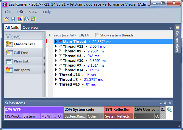 【DotTrace】界面详解（一）_dottrace 教程-CSDN博客