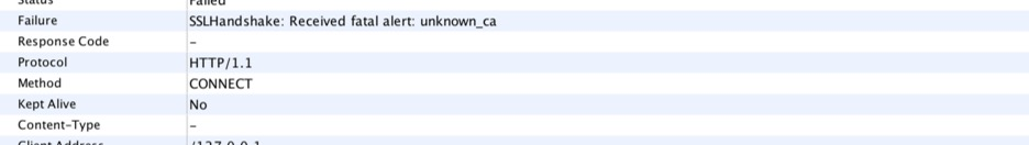 iOS逆向小知识：SSLHandshake: Received fatal alert: certificate_unknown的解决方案（Charles分析报文常遇到的问题）_alert ...