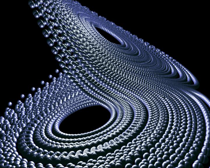 Processing 分形之二—— Peter de Jong Attractor-CSDN博客