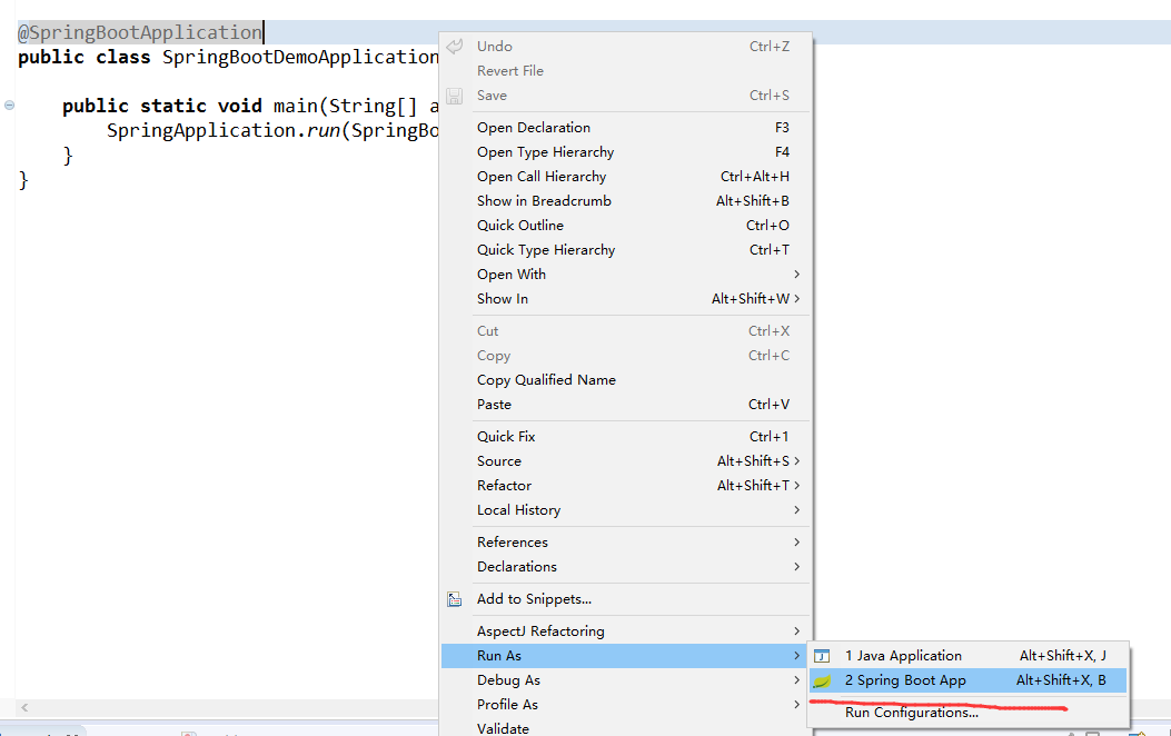 Eclipse新建Spring-boot项目，打包部署并输出HelloWord_不羁鱼|Karle-CSDN博客