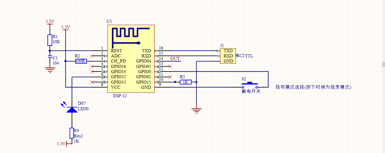 Esp8266学习之旅③ 利用 软件定时器 或“硬件定时器” 定时05秒闪烁点亮一盏led。（附带demo）esp8266 定时开关 Csdn博客 1452