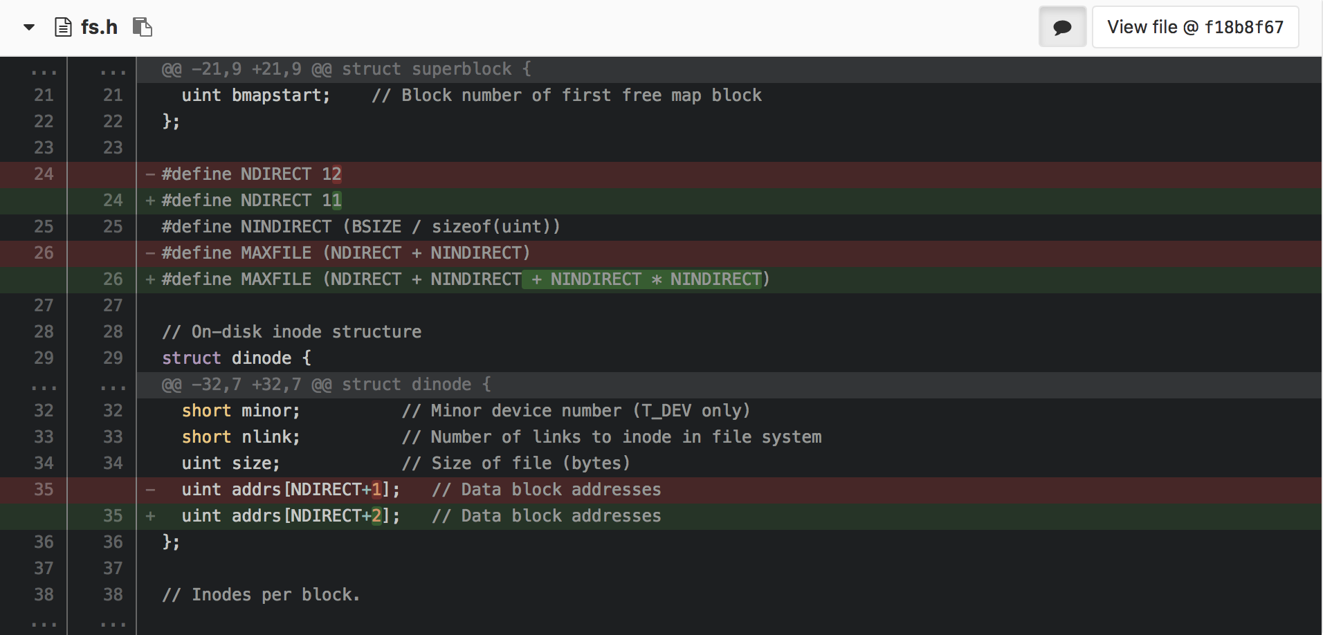 【归档】[OS] Bigger Files For Xv6_xv6 bigfiles-CSDN博客
