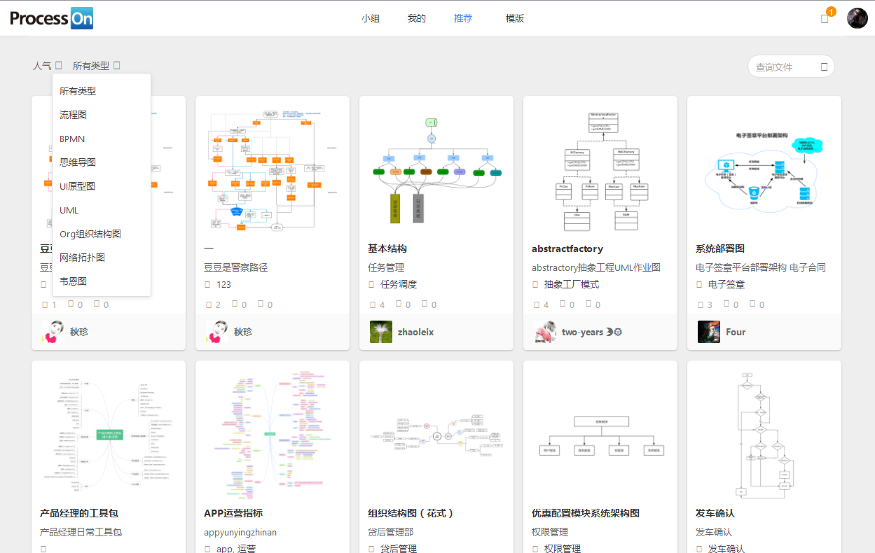 工具-简单介绍ProcessOn线上画图-CSDN博客