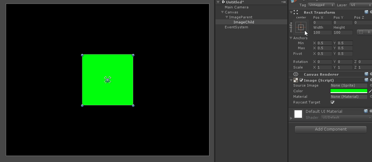 Ugui——recttransform详解 Ugui Anchor To Left Bottom Of Screem Csdn博客