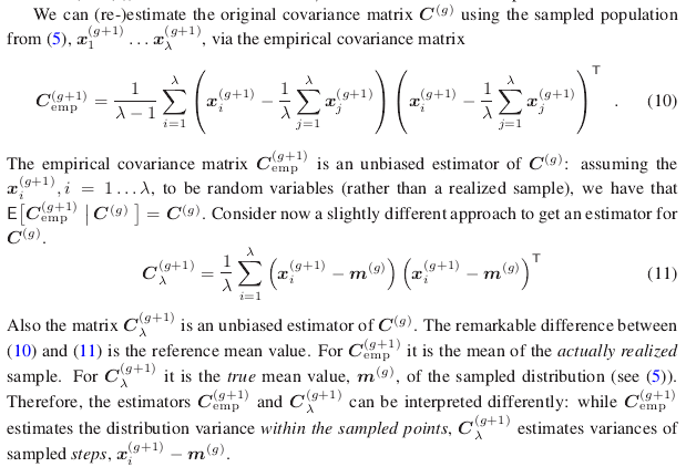The CMA（Covariance matrix Adaptation） Evolution Strategy_协方差矩阵自适应进化算法 ...
