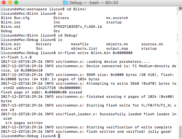 macOS STM32开发(STM32CubeMX/SW4STM32/ST-Link)_stm32cubeprogrammer mac版下载-CSDN博客