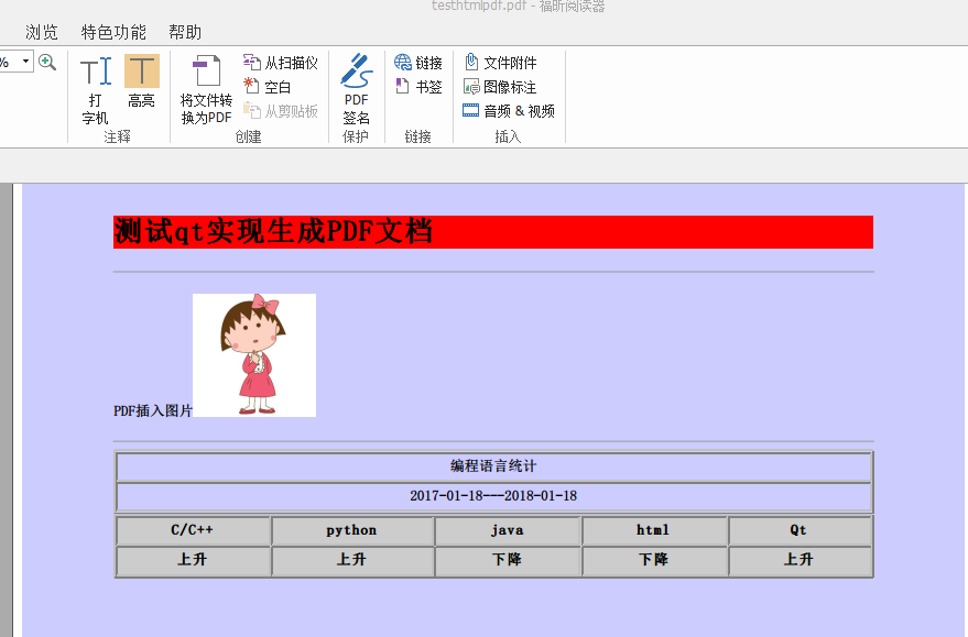 Qt实现生成PDF文档_qt怎么生成pdf报告-CSDN博客