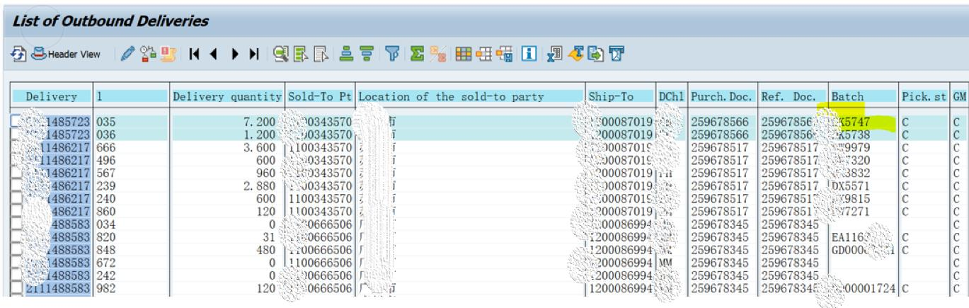 「SAP技术」SAP SD微观研究之根据销售订单查询到该订单发货的批次_vl06o-CSDN博客