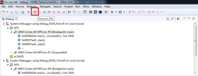 Xilinx ZYNQ SOC入门基础之使用SDK自带程序测试内存及DRAM实验_zynq dram diagnostics test-CSDN博客