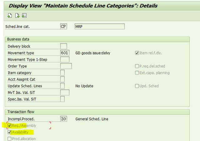 SAP SD 基础知识之计划行类别（Schedule Line Category）-CSDN博客