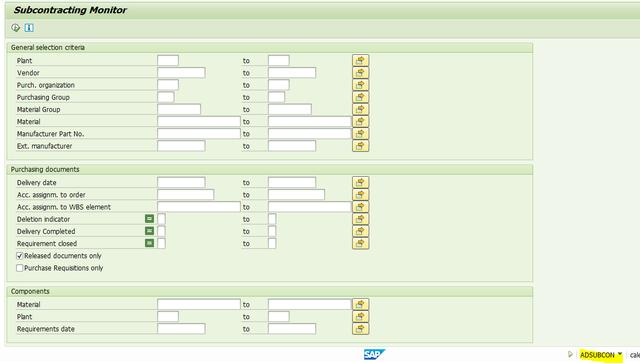 SAP S4HANA里委外加工采购功能的变化_adsubcon-CSDN博客