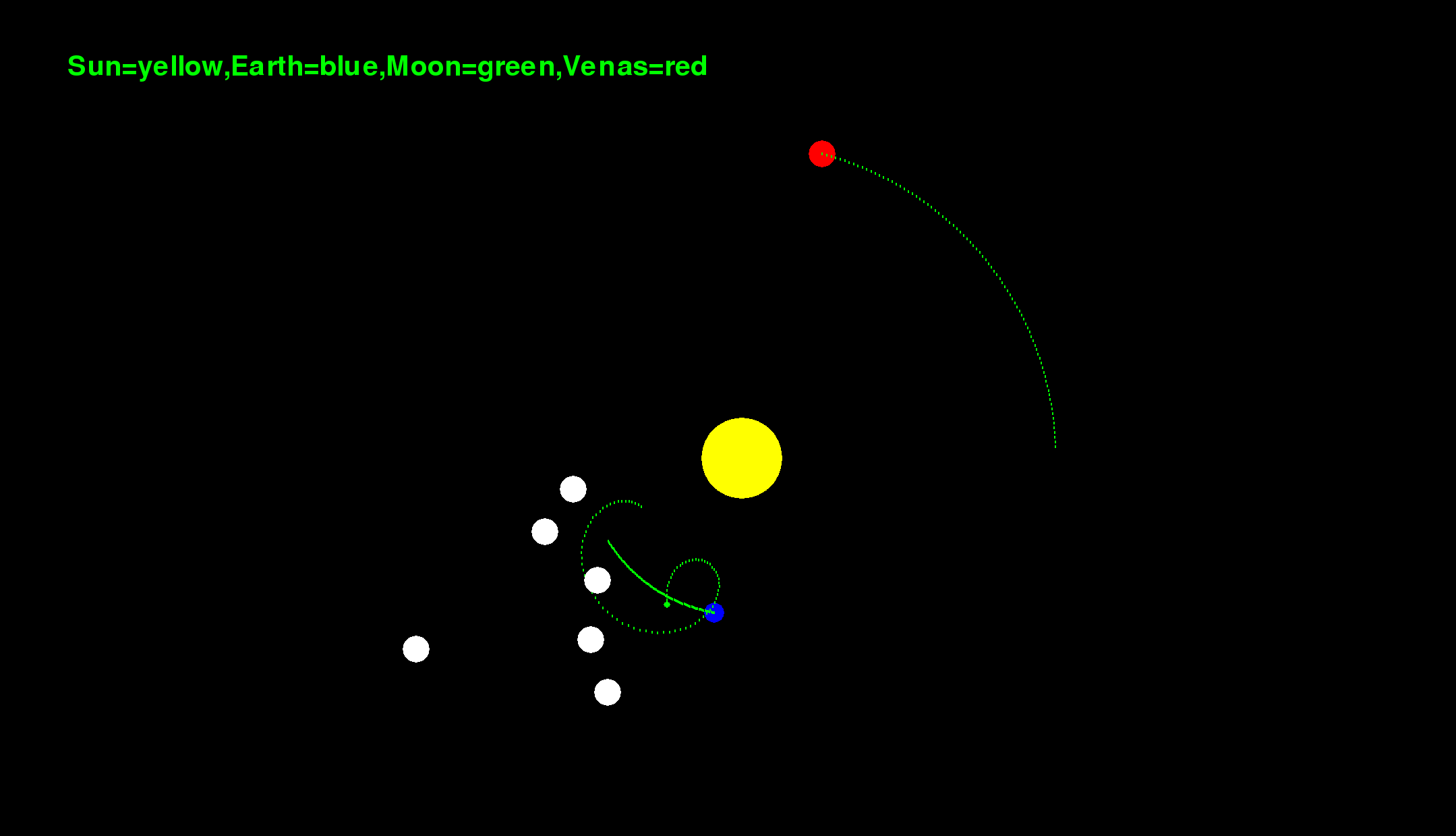 python的pygame模拟太阳-地球-月亮-金星等动态示意图代码分析_日月星河编程代码-CSDN博客