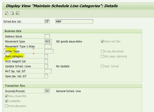 SAP SD 基础知识之计划行类别（Schedule Line Category）-CSDN博客
