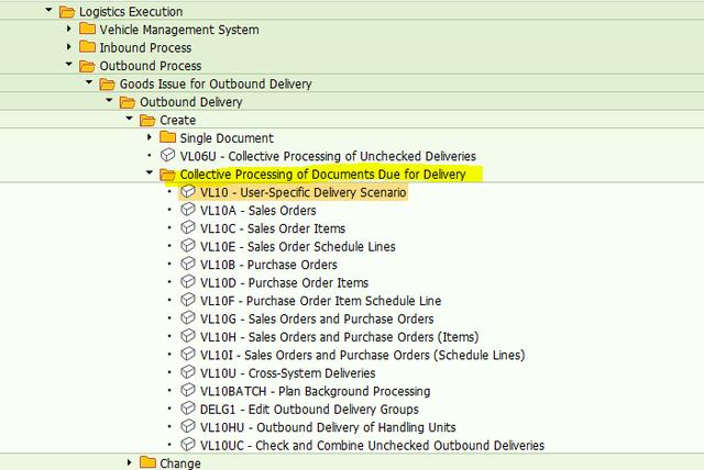 SAP SD基础知识之创建并处理外向交货单_sap delivery note-CSDN博客
