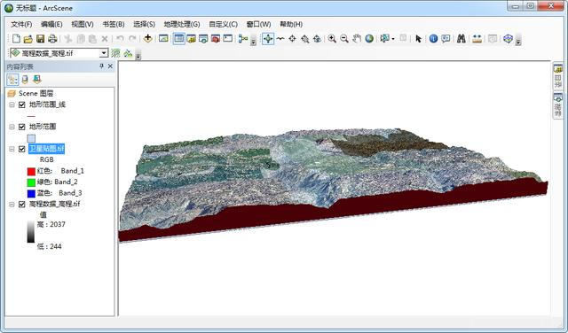 使用ArcScene怎么制作三维地形_arcsence三维地形-CSDN博客