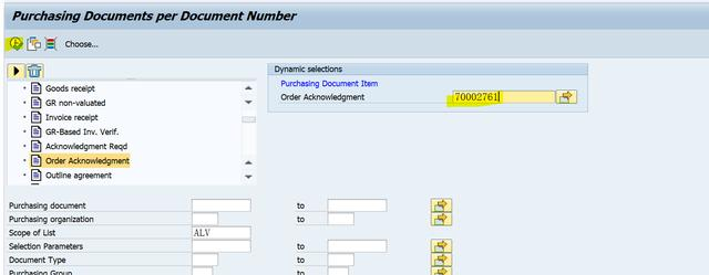 「SAP技术」SAP MM ME2N报表能按‘order acknowledgement‘查询采购订单_sap中me2n查询方法-CSDN博客