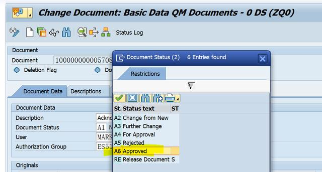 SAP QM 如何在SAP系统里审批挂在Quality Notification里的document？_sap qm02批准界面-CSDN博客