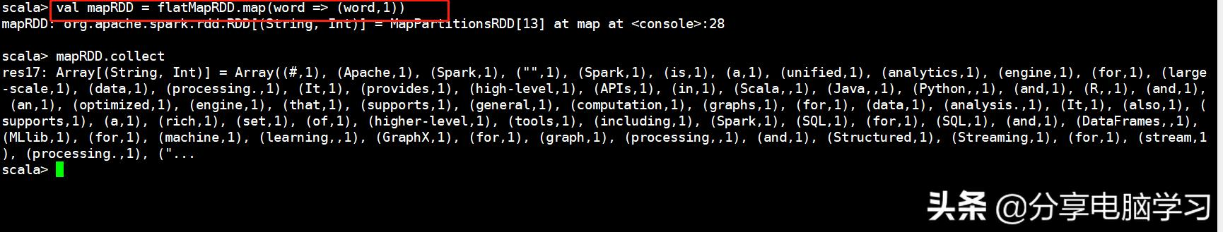 Spark本地环境实现wordcount单词计数spark本地模式编程实现wordcount词频统计程序。要统计词频的文件位于和程序源 Csdn博客