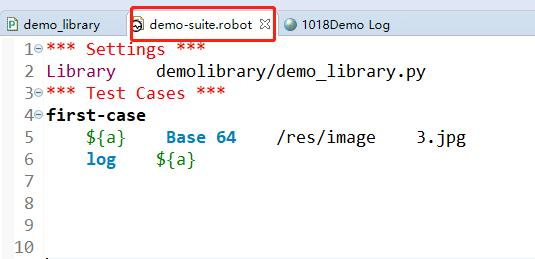 Robotframework Red 使用python代码自定义library并引用 Robotframework Base64 Csdn博客