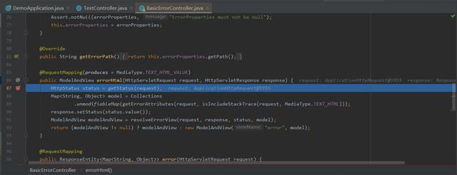 Java开发从工作到原理--BasicErrorController统一异常处理-CSDN博客