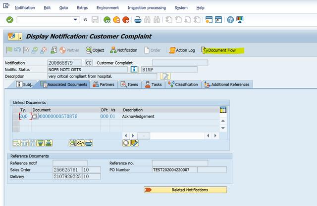 SAP QM Quality Notification的凭证流_sap quality notification customer complaint-CSDN博客