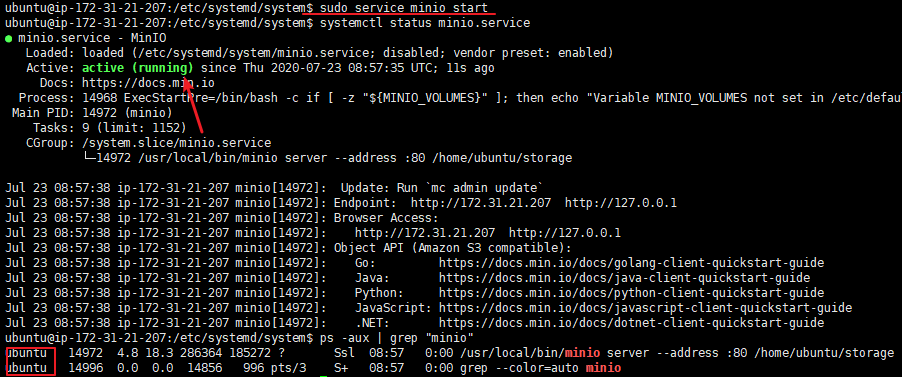 Minio 搭建对象存储服务_mino segmentation fault-CSDN博客
