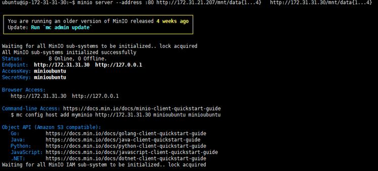 Minio 搭建对象存储服务_mino segmentation fault-CSDN博客