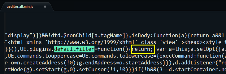 百度编辑器UEditor源码模式下过滤div/style等html标签_ueditor去除iframe-CSDN博客
