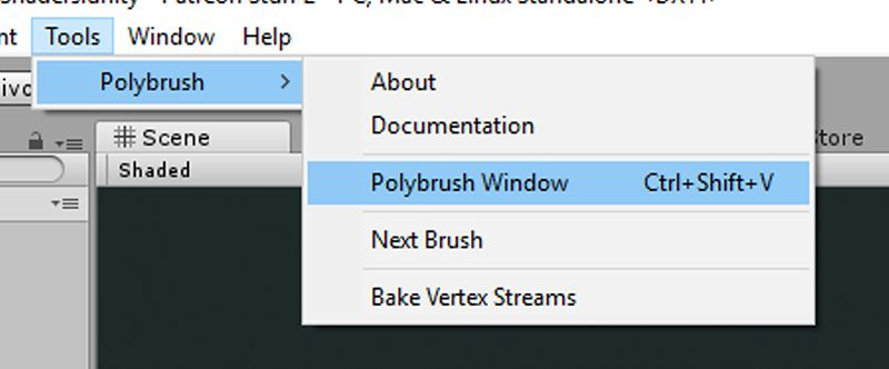 Unity Polybrush与顶点色着色器 Csdn博客 