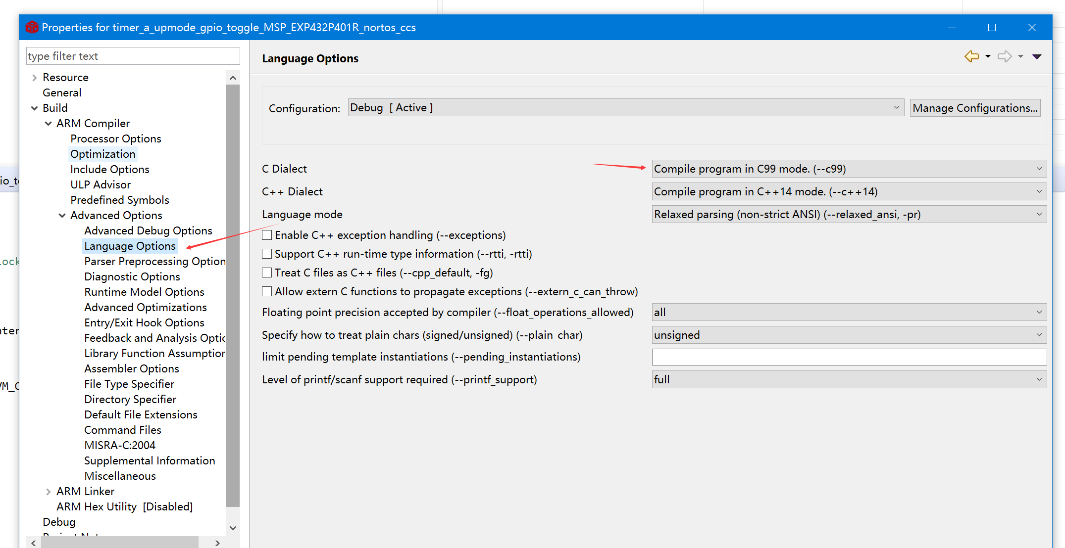 ccs设置c编译器为c99_ccs c99-CSDN博客