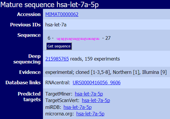 miRNA数据库篇——mirBase（序列数据库）_mirnabase-CSDN博客