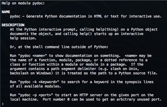511 Python查看模块帮助文档python实时帮助文档 Csdn博客 