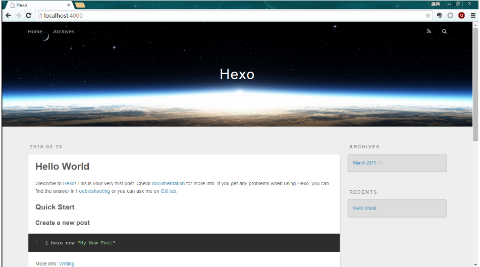 github+hexo搭建博客（主要在windows下）_qing blogwindows-CSDN博客