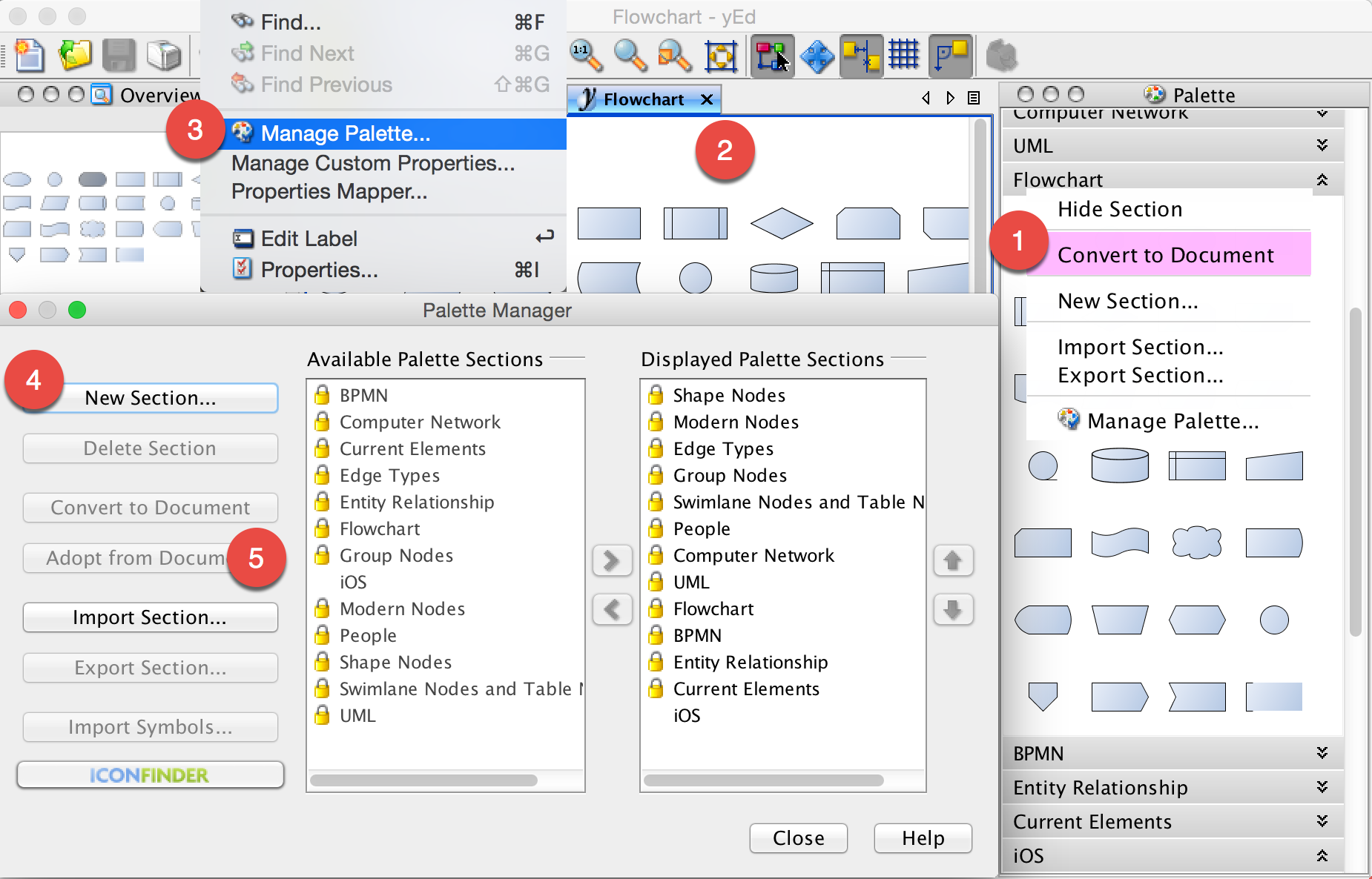Guía de operación del editor de gráficos YED - programador clic