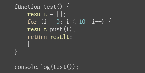 return的用法是什么？若用在for循环中，还会执行下一次循环吗？_for循环中return-CSDN博客