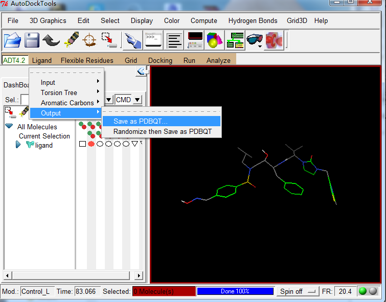 用AutoDock进行分子对接教程——半柔性对接_分子半柔性对接-CSDN博客