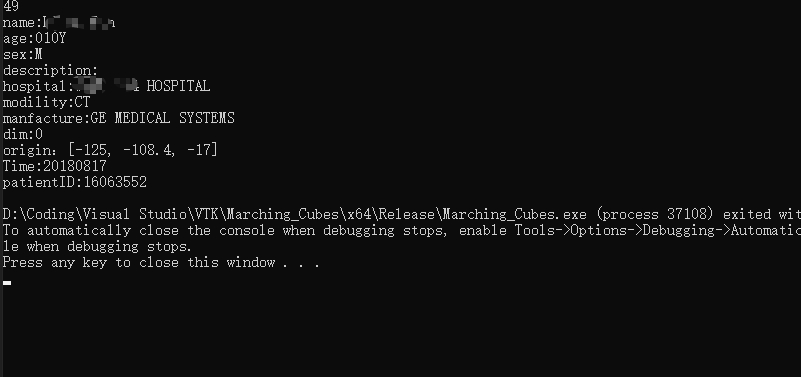 ITK、VTK 读取 DiCOM 文件信息，并实现交互预览_vtk读取dicom-CSDN博客