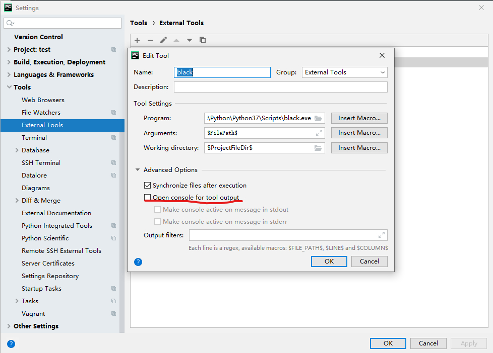 在Pycharm中通过快捷键使用black格式化代码_black format的快捷键-CSDN博客