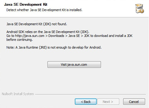 安装Android SDK的时候找不到JDK_android sdk安装 jdk找不到-CSDN博客