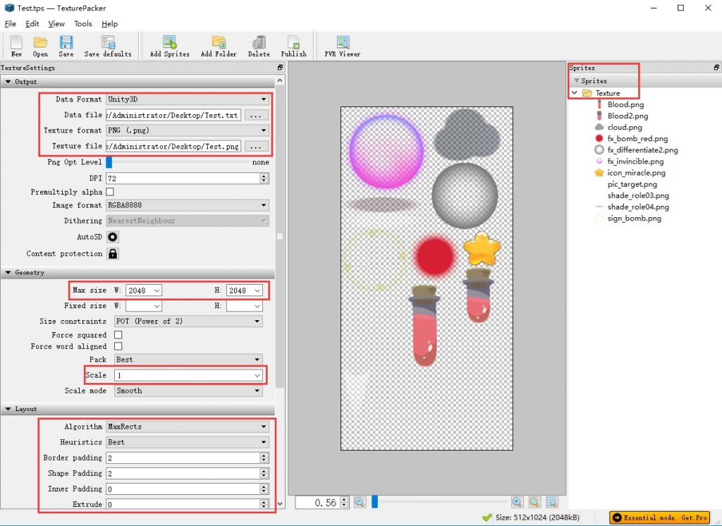 unity中使用TexturePacker图集打包工具_unity texturepacker打包图集.unitypackage-CSDN博客