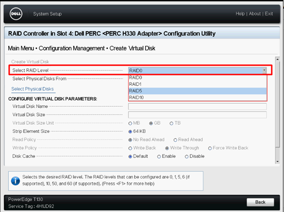 新DELL服务器在F2设置界面下raid的配置_convert to non-raid-CSDN博客